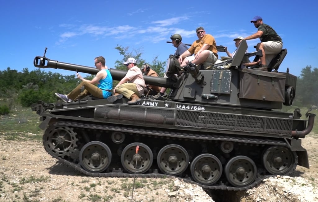 Tank & Machine Gun Sampler Package - DriveTanks.com